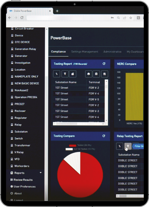 Doble Engineering Company - Doble PowerBase - Protection Asset and Test ...